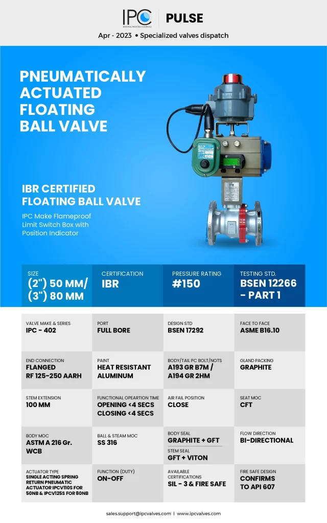IPC PULSE - ipc valves