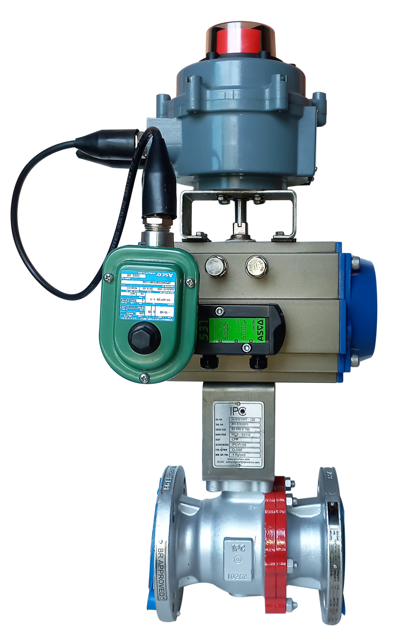 Pneumatically Actuated Floating Ball Valve - ipc valves