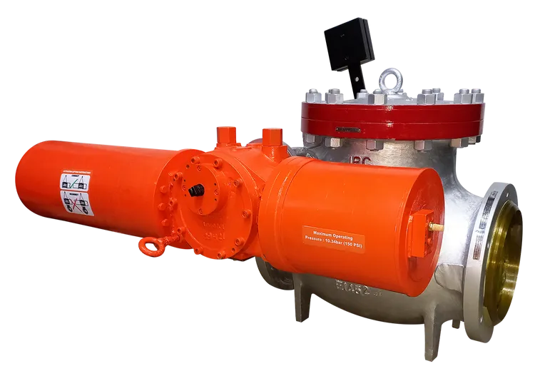 Hydraulic Actuated Quick Closing Nrv - ipc valves