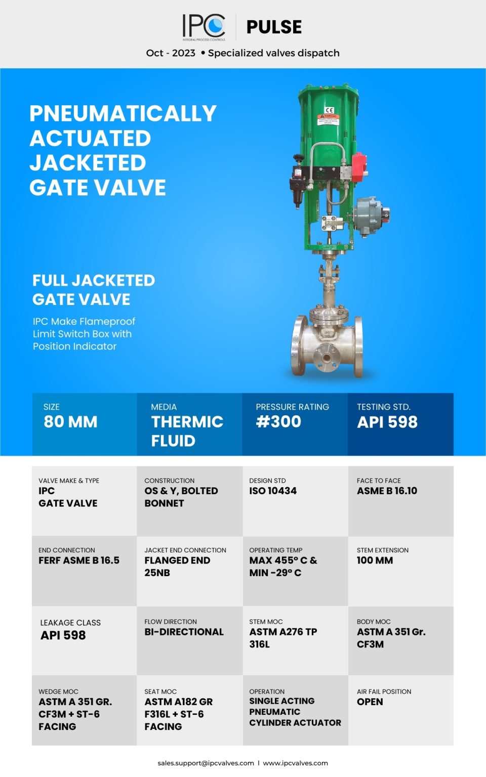 IPC PULSE - IPC is a leading manufacturer of Gate, Globe, Check & Ball ...