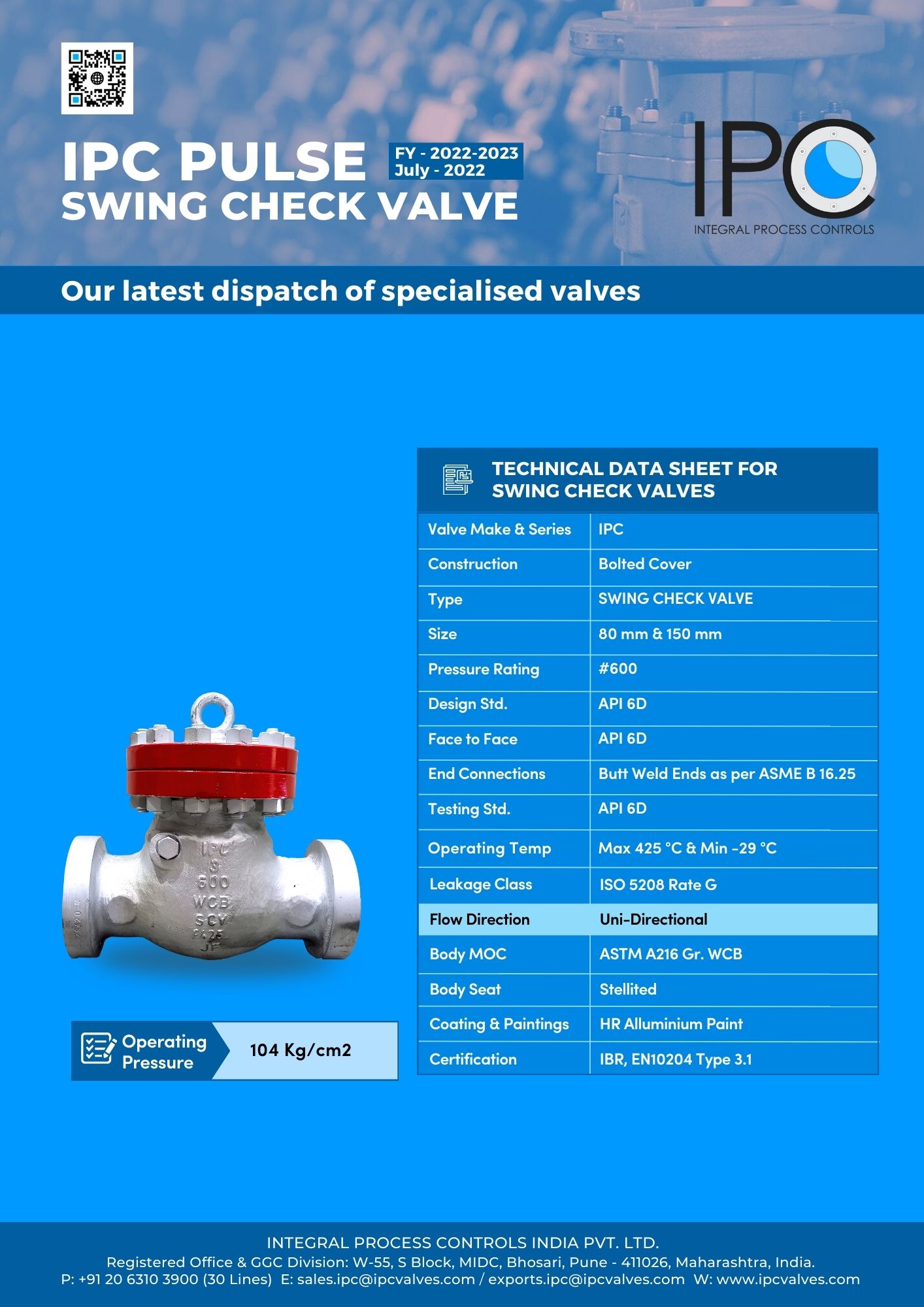IPC PULSE - ipc valves