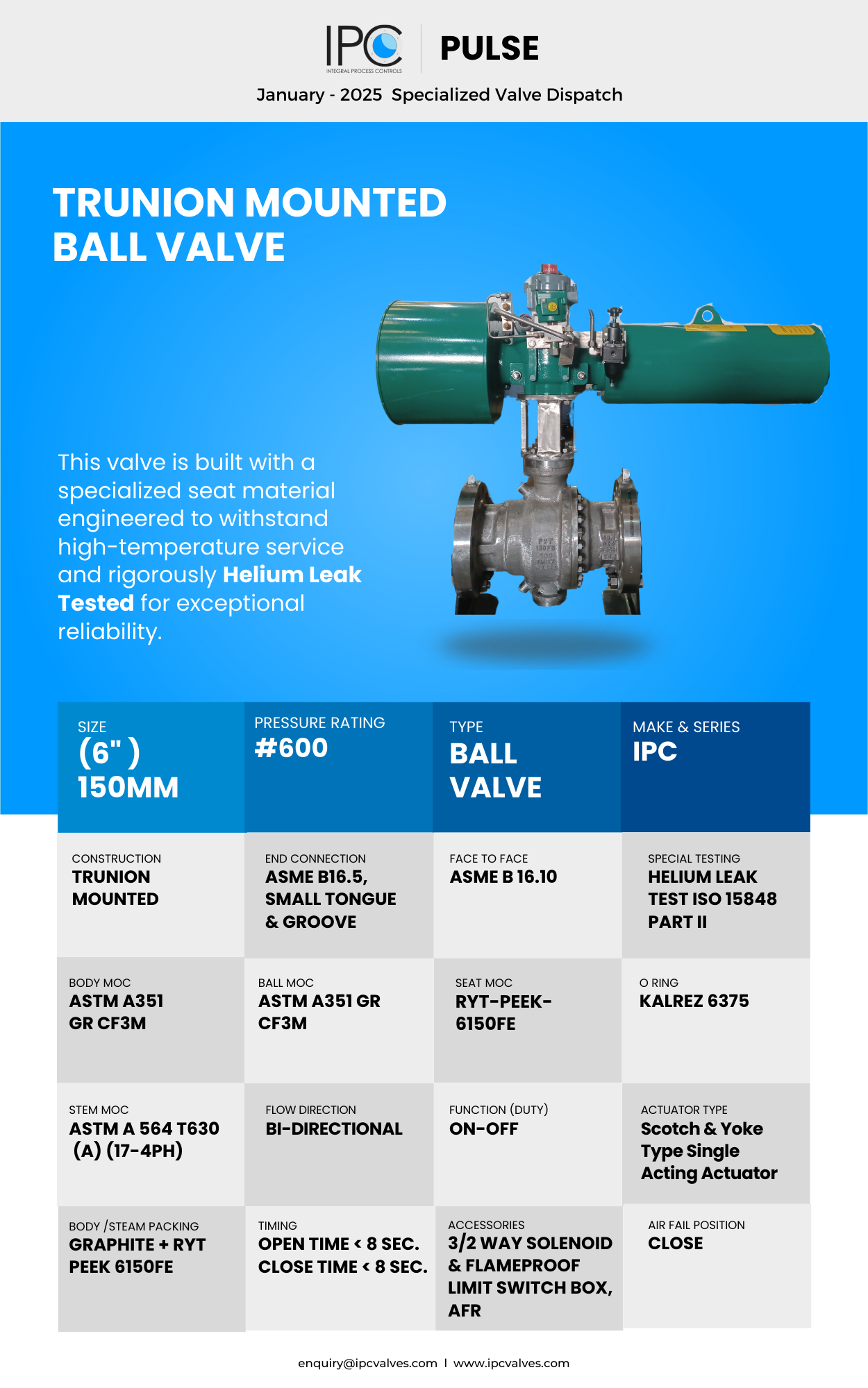 IPC PULSE - IPC is a leading manufacturer of Gate, Globe, Check & Ball ...